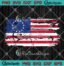 Betsy Ross American Flag SVG PNG EPS DXF, Cricut Silhouette Art