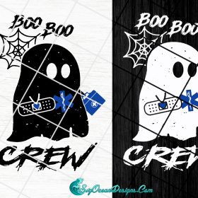 Emergency Medical Boo Boo Crew Svg Png Eps Dxf-Cut File
