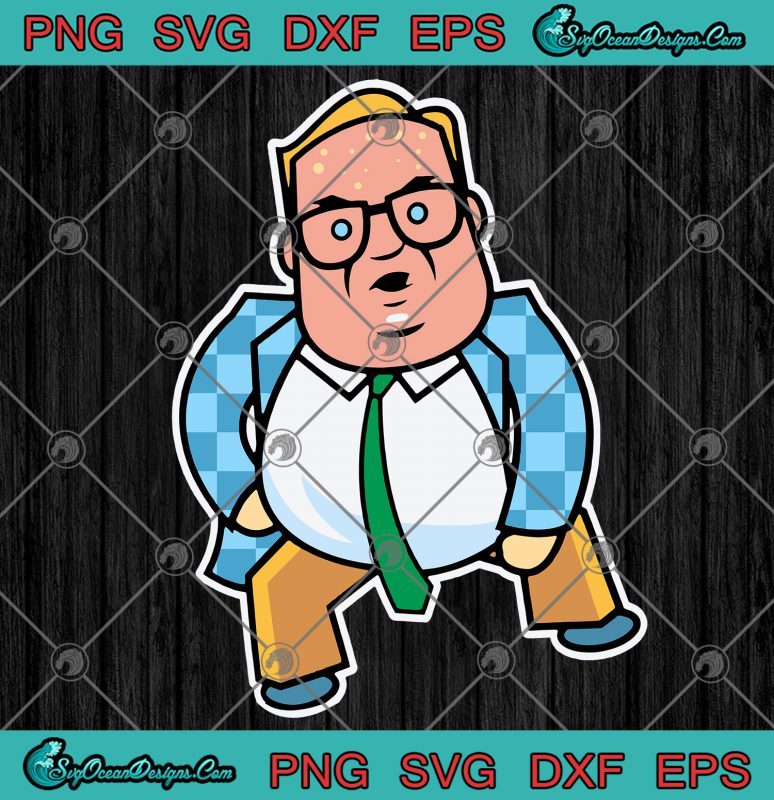 Matt Foley Svg Png - SVG PNG Cricut Silhouette
