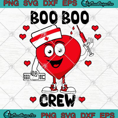 Emergency Medical Boo Boo Crew Svg Png Eps Dxf-Cut File - Svgoceandesigns