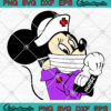 Strong Minnie Mouse Nurse Tattoo Coronavirus Covid 19 SVG PNG- Nurse ...