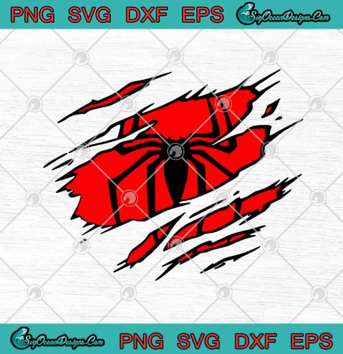 Spiderman Logo Print SVG PNG EPS DXF - Superhero SVG Cricut File ...