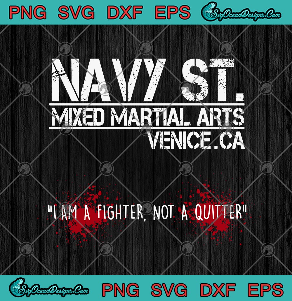 Navy Street MMA Kingdom I Am Fighter - Navy St Mixed Martial Arts SVG ...