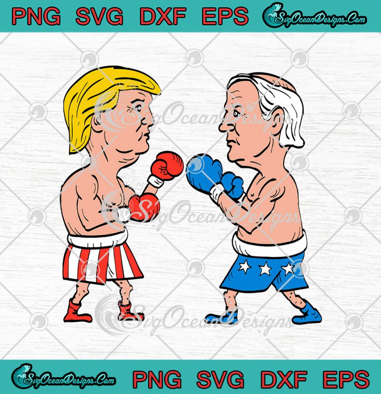 Donald Trump Vs Joe Biden 2020 SVG PNG EPS DXF Cricut File Silhouette Art