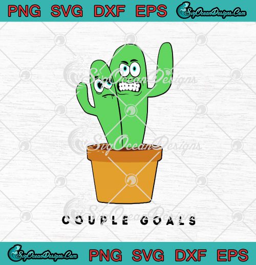 Couple Goals Funny SVG PNG EPS DXF - Cricut Cameo File Silhouette Art ...