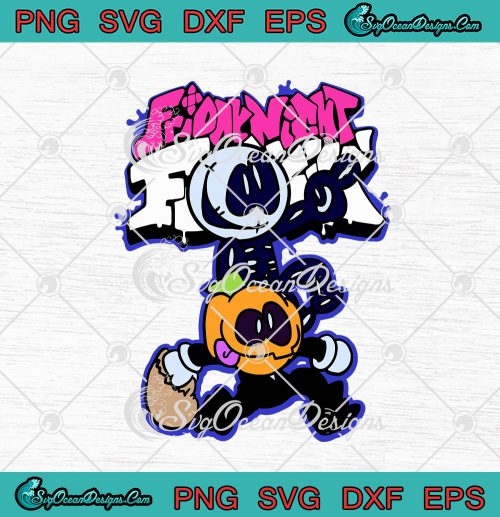 Friday Night Funkin' Skid And Pump SVG PNG EPS DXF Cricut Cameo File ...