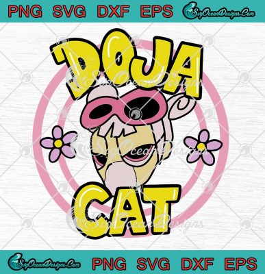 Doja Cat Hot Pink Singer Rapper SVG PNG EPS DXF Cricut Cameo File - SVG ...