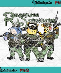 Winnie-the-Pooh Relentless Defenders Army Pooh Eeyore Tigger And Piglet ...