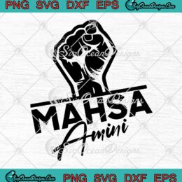 Mahsa Amini Strong Hand Women Rights SVG, Women Equal Rights SVG PNG ...
