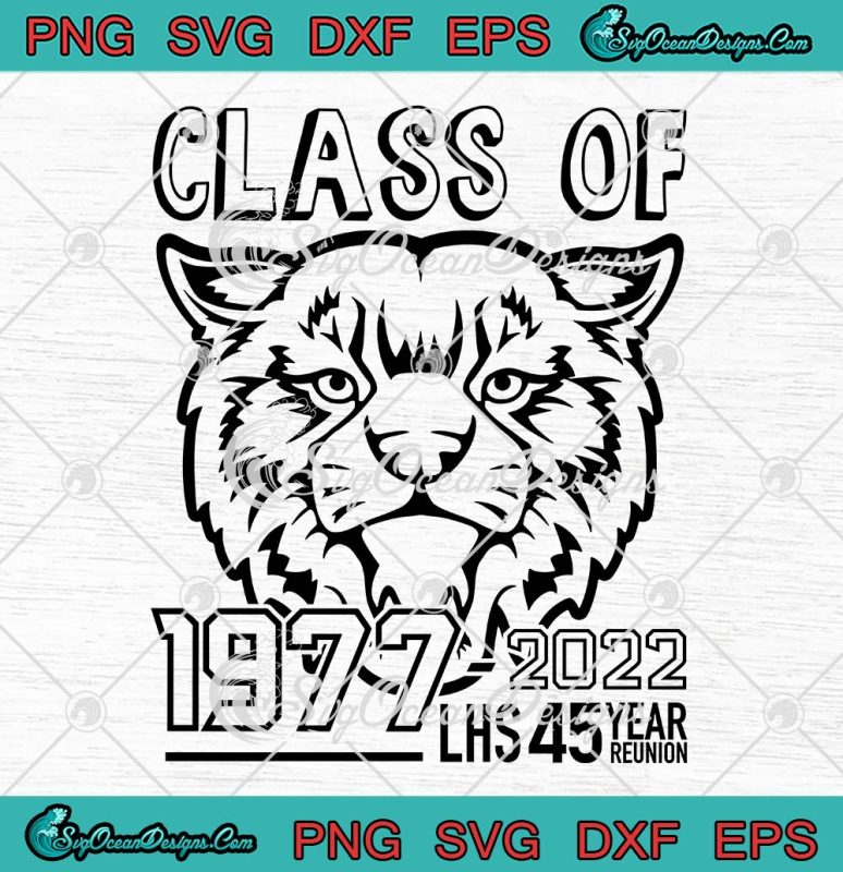 Wildcat Class Of 1977-2022 LHS SVG, 45 Year Reunion Louisville High ...