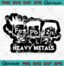 Heavy Metals Science Geek Funny SVG, Chemistry Periodic Table Rock Roll ...