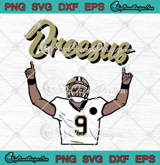 Praise Breesus American Football 9 SVG, Drew Brees NFL Football Fan SVG ...