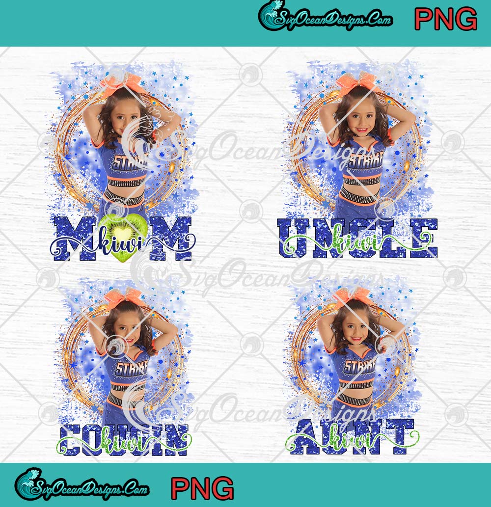 Kiwi Family Cute Girl Custom Design PNG, Matching Family Bundle Gifts ...