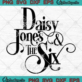 Daisy Jones And The Six Aurora SVG, American Tour Vintage Circle Logo ...
