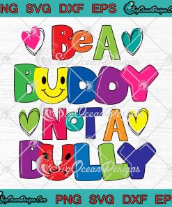 Anti-Bullying Day SVG SVG PNG Cricut Silhouette