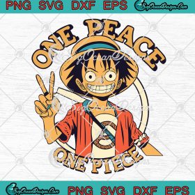 One Peace One Piece Anime SVG - Monkey D. Luffy SVG - One Piece Manga ...