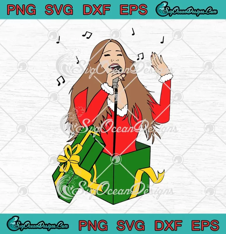 Mariah Carey Christmas Tour 2023 SVG - Queen Of Christmas SVG PNG ...