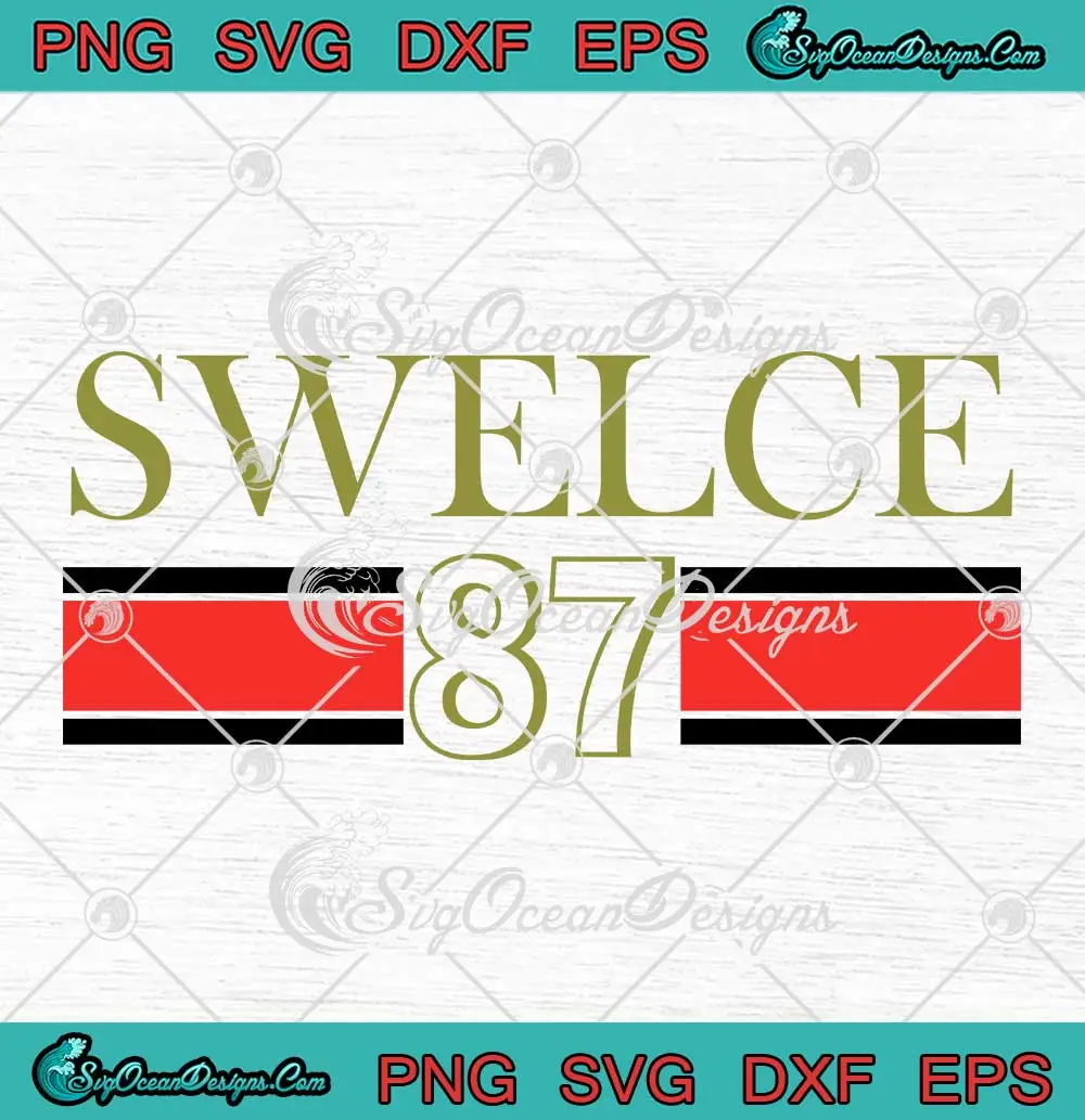 Swelce 87 KC Chiefs 2024 SVG - Taylor Swift X Travis Kelce SVG PNG ...