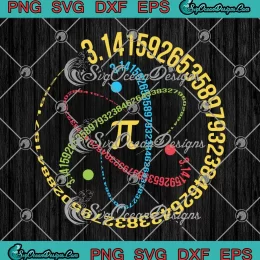 Happy Pi Day SVG PNG Cricut Silhouette