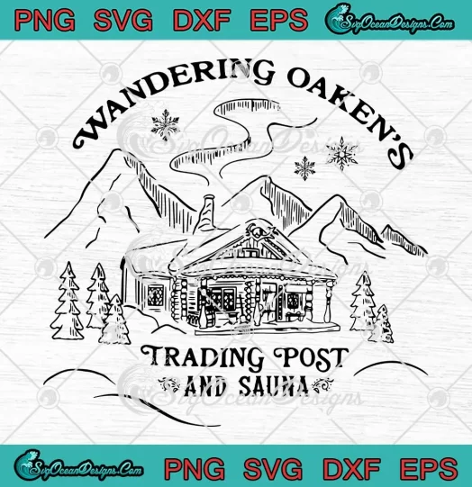 Disney Frozen Wandering Oaken's SVG - Trading Post And Sauna SVG PNG ...
