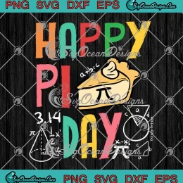 Happy Pi Day SVG PNG Cricut Silhouette