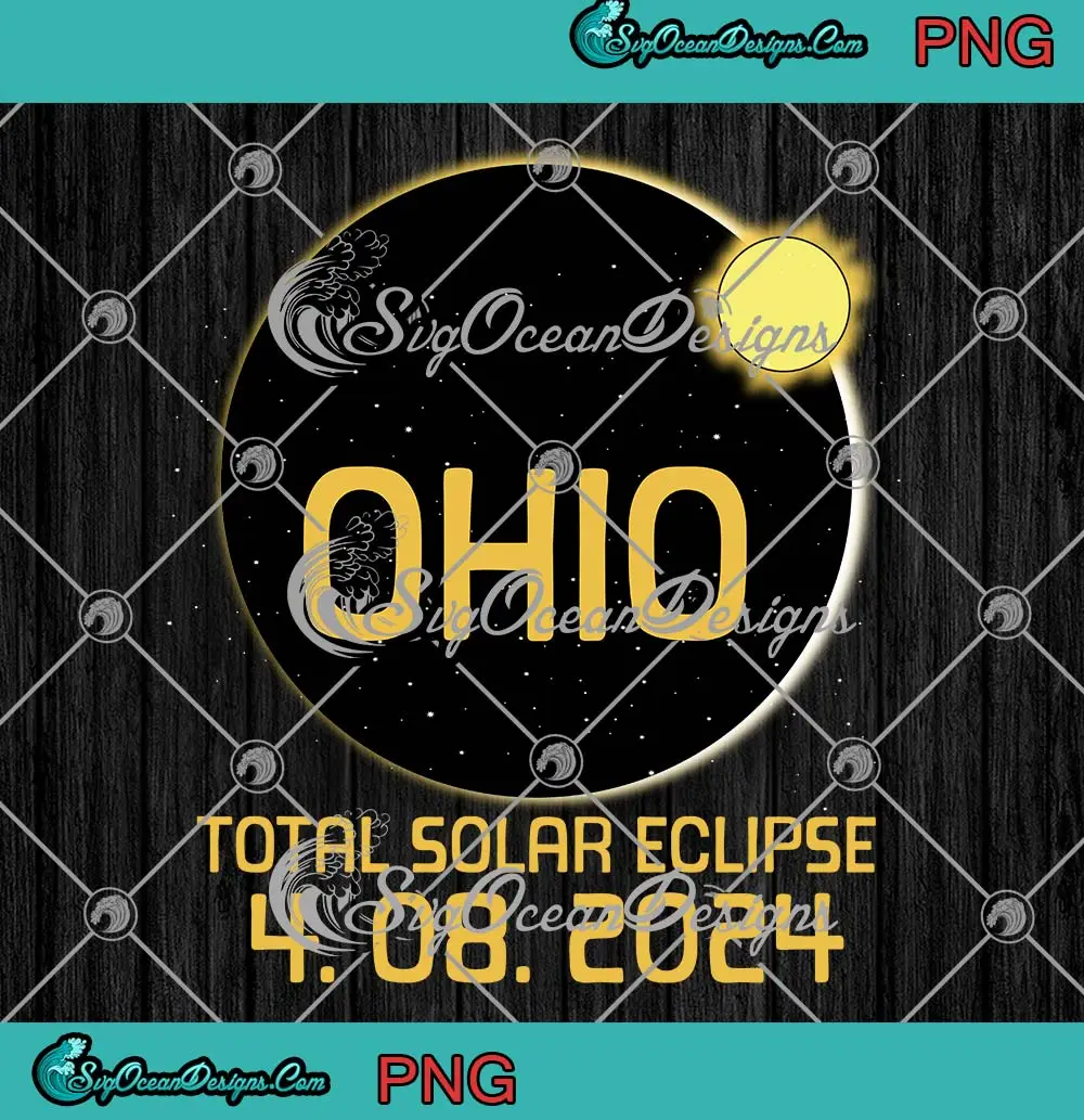 Ohio Total Solar Eclipse April 8 2024 PNG - Solar Eclipse Ohio PNG JPG ...