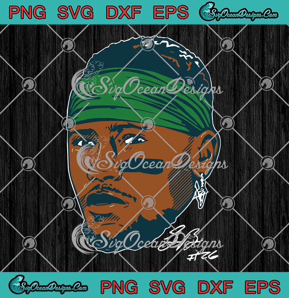 Saquon Barkley Philadelphia Eagles SVG - Swag Head Philly Signature SVG ...