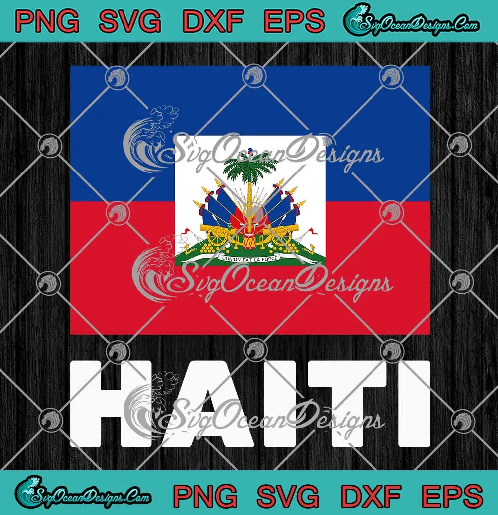 Haiti Flag Pride Haitian Flag Day SVG - Gift For Haitian SVG - Proud ...