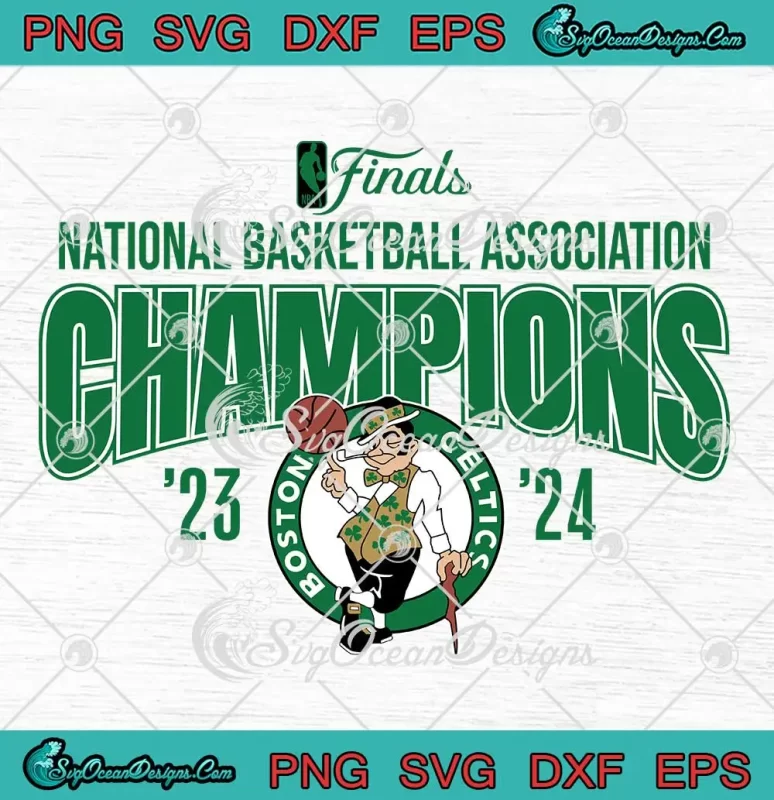 National Basketball Association Champions SVG - Boston Celtics NBA ...