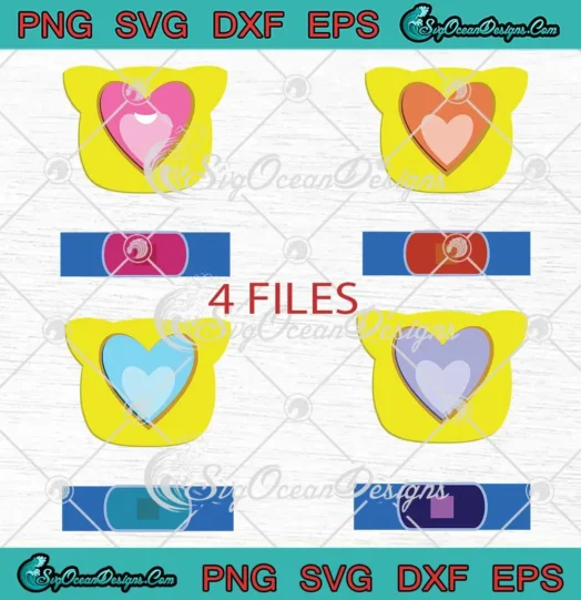 Disney Super Kitties Cats SVG - Cute Cat Hero Group SVG PNG, Cricut File