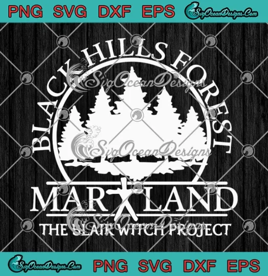 Black Hills Forest Maryland SVG - The Blair Witch Project SVG PNG ...