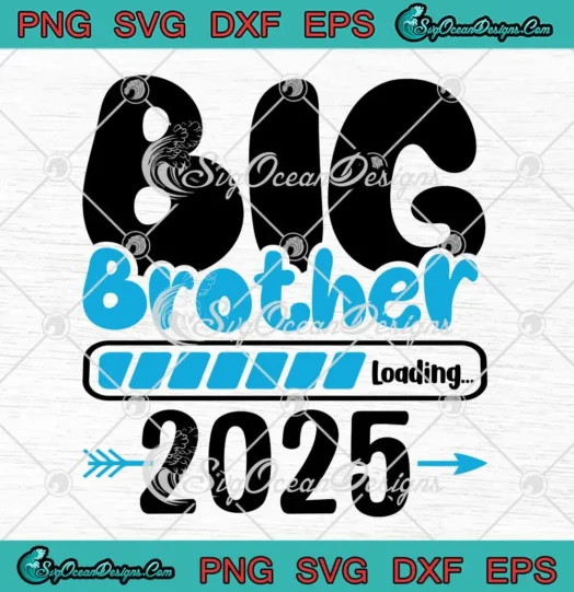 Big Brother Loading 2025 SVG - Promoted To Big Brother 2025 Pregnancy ...