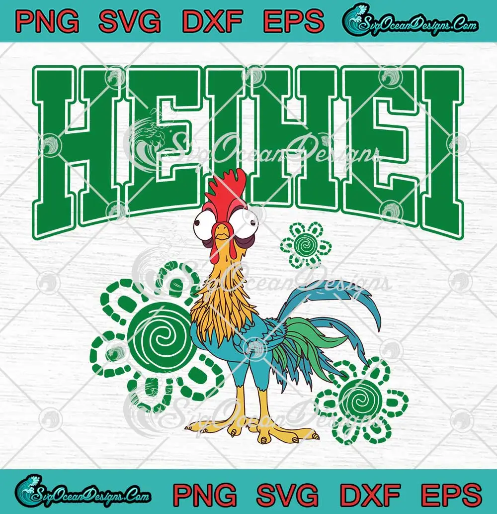 Disney Moana 2 HeiHei SVG - The Rooster Disney Movies SVG PNG, Cricut File