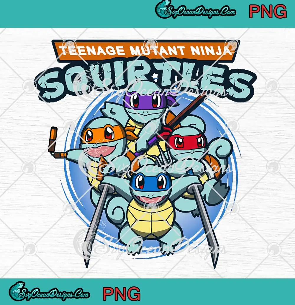 Teenage Mutant Ninja Squirtles PNG - Teenage Mutant Ninja Turtles PNG ...