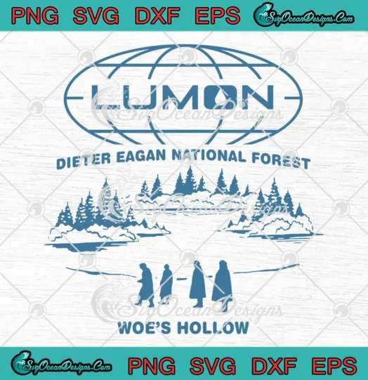 Severance Lumon Dieter Eagan SVG - National Forest Woe's Hollow SVG PNG ...