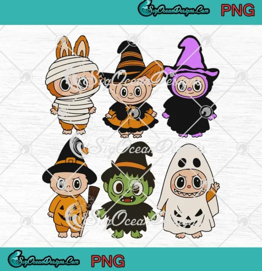 Labubu The Monster Dolls PNG - Horror Spooky Labubu Halloween PNG ...