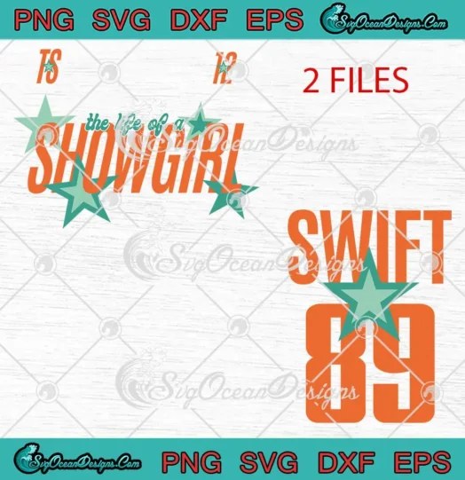 The Life Of A Showgirl TS12 SVG - Taylor Swift 89 SVG - Showgirl Album ...