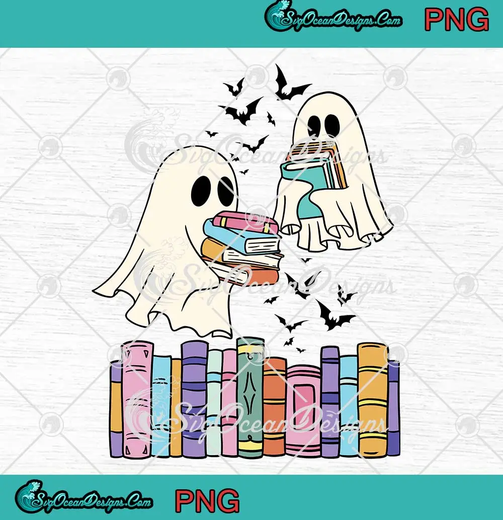 Ghost Reading Book Lovers PNG - Ghost Halloween Pocket PNG Clipart ...