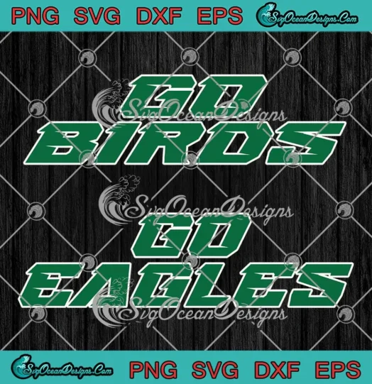 Go Birds Go Eagles Retro SVG - Philadelphia Eagles Football SVG PNG ...