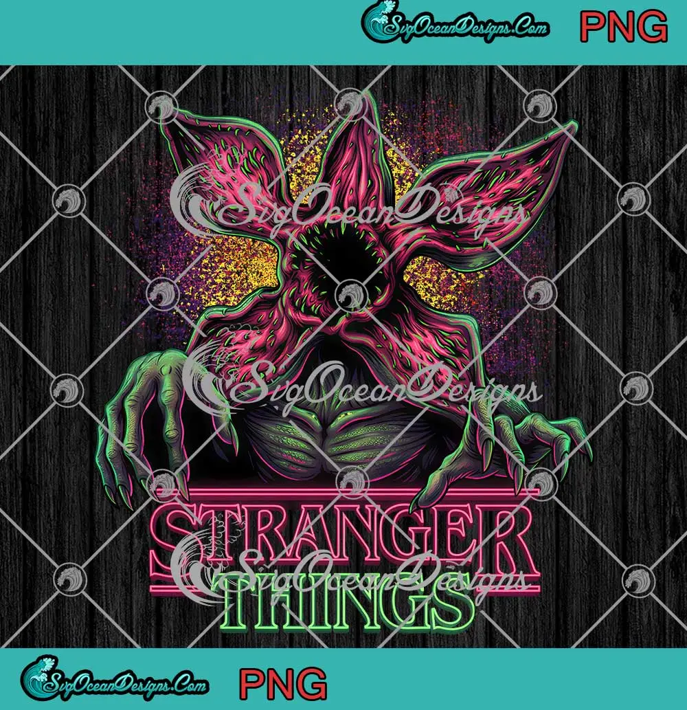 Stranger Things Demogorgon Pixel PNG - Retro Stranger Things Season 5 ...