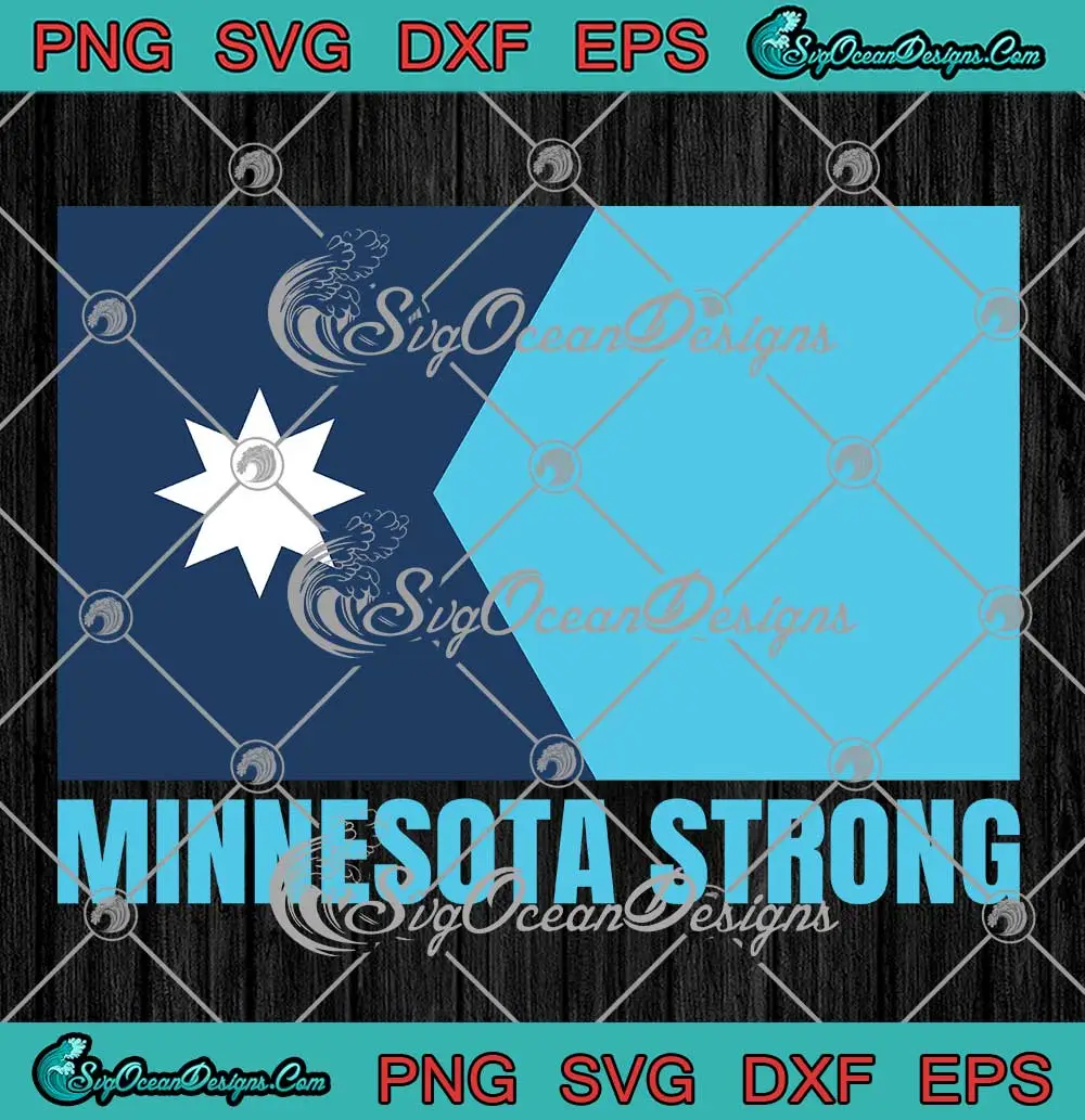 Minnesota Strong SVG - Stand With Minneapolis SVG PNG, Cricut File